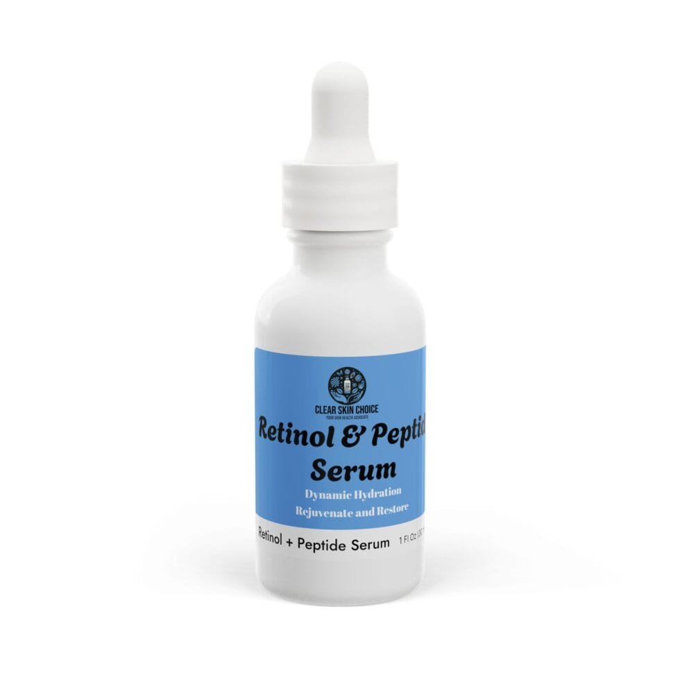 Premium Retinol Peptide Face Serum - Clear Skin Choice